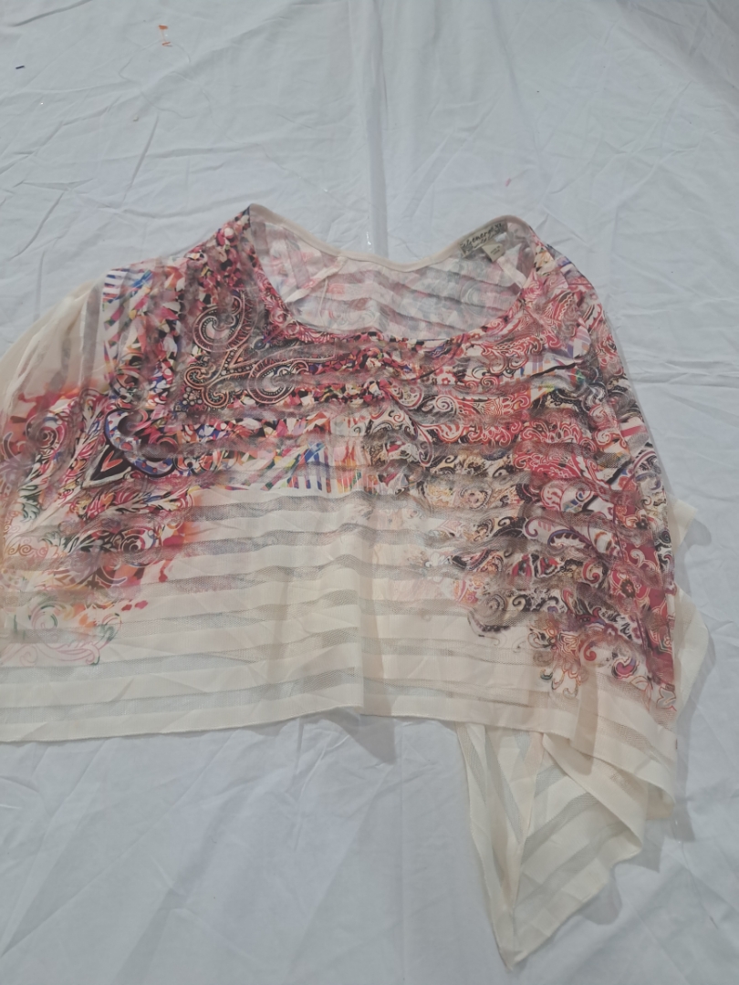 Printed Sheer Top | Vintage Wholesale Marketplace - Bulk Vintage ...